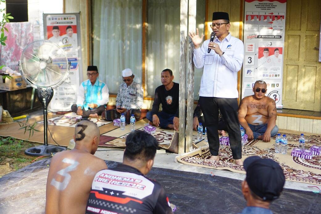 Haji Fani - Habib Taufan Kampanye di Desa Masintan, Simpatisan Ukir ...