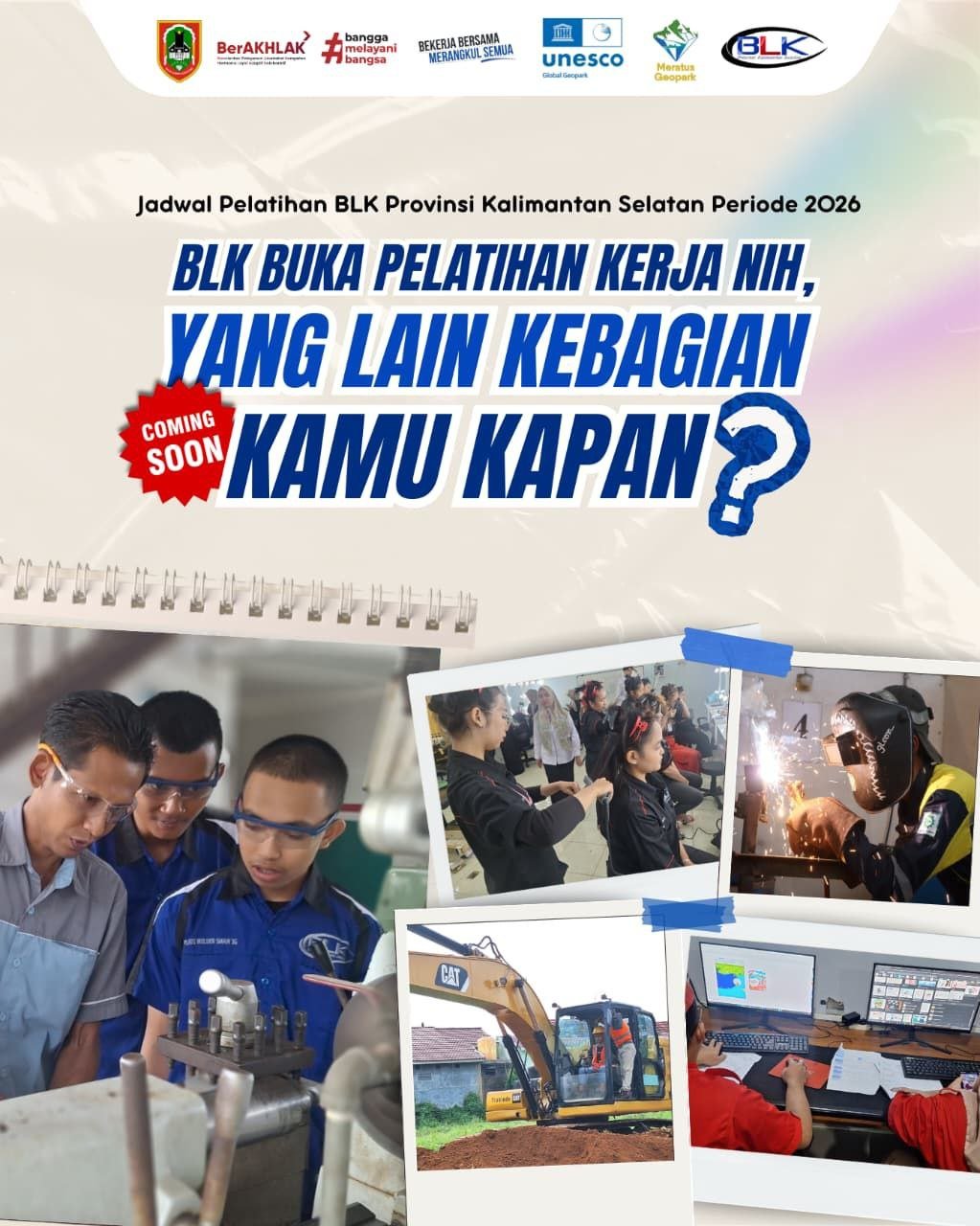 BLK Kalsel Buka Pendaftaran Pelatihan Kerja 2026, Berikut ...